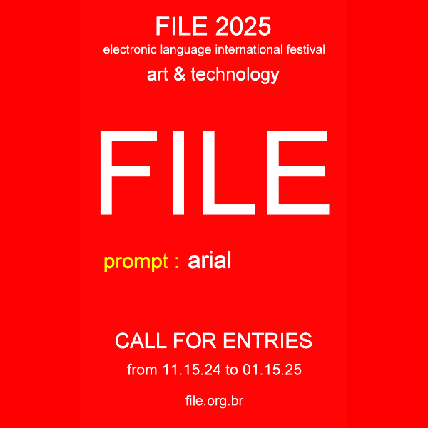 Rhizome > community > FILE 2025 – Open Call – Art and Technology
