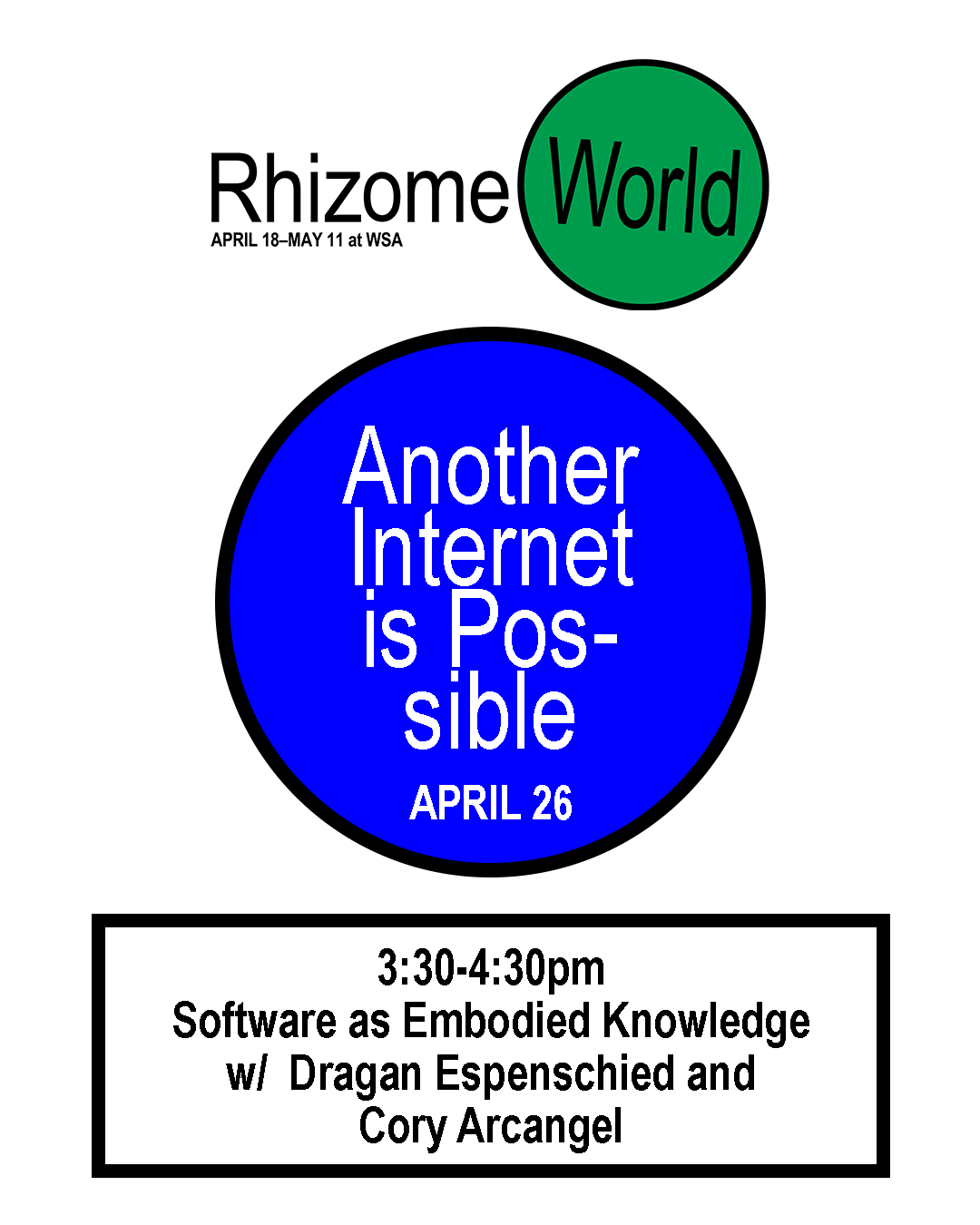 Rhizome > events > Cory Arcangel x Dragan Espenschied on Software as ...